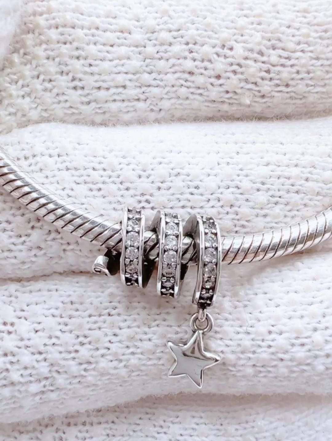 Winding Shape Star S925 Silver Charm for Pandora Bracelet Pendant - Etsy