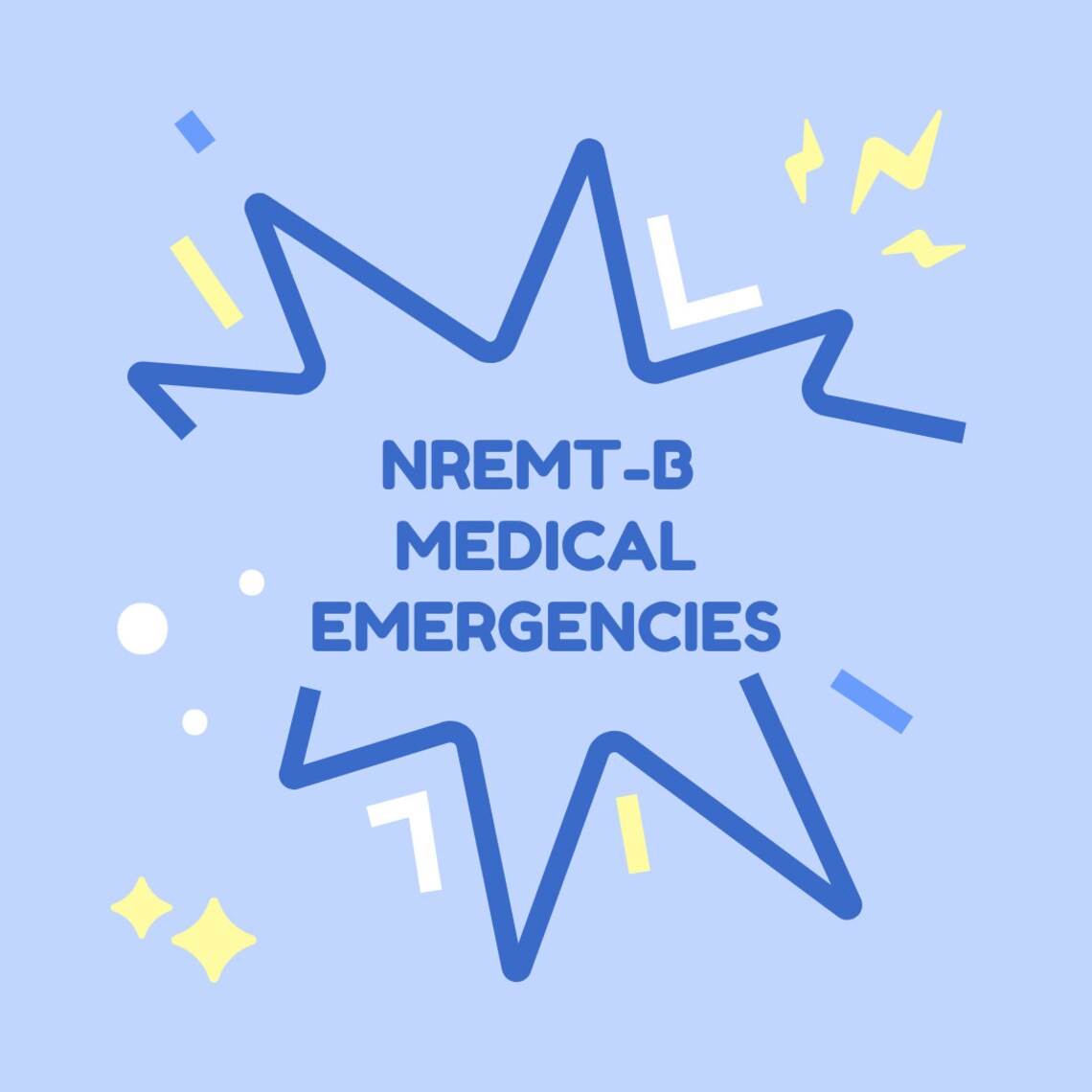 NREMT EMT-B Medical Emergencies Study Guide - Etsy