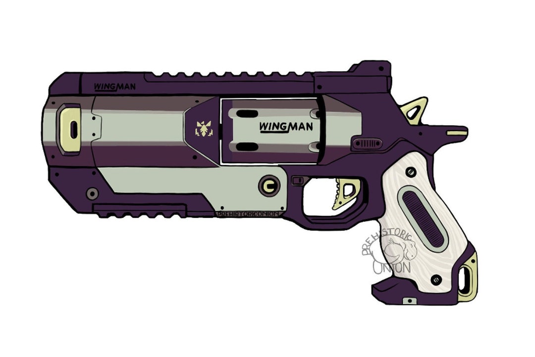 Wingman Apex Legends Vinyl Sticker or Magnet, Invisible Ink Predator ...