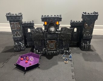 Game Master Castle Screen With Built in Dice Towers - Etsy
