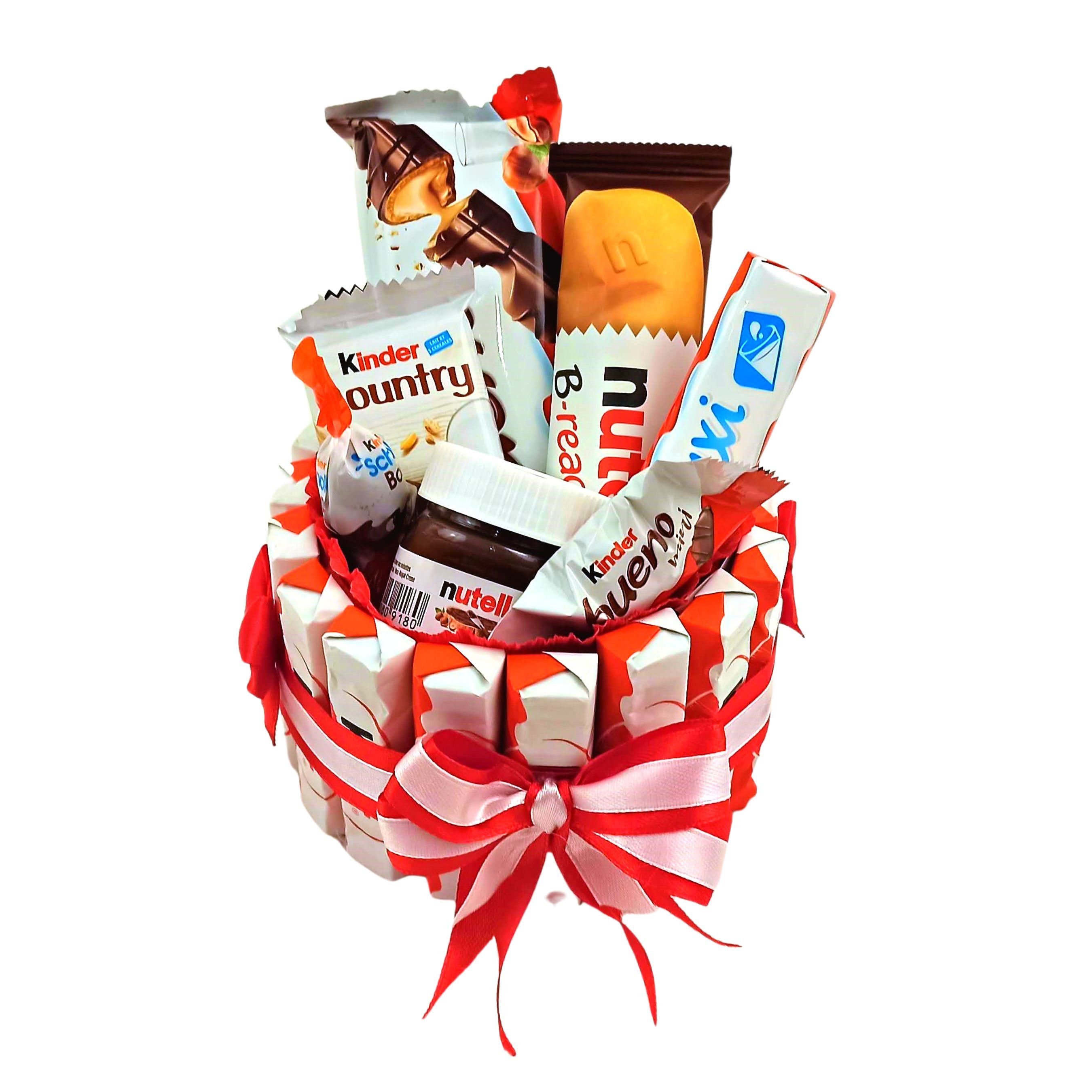 Cadeau chocolat Kinder Anniversaire Saint valentin Coffret Box gâteau ...