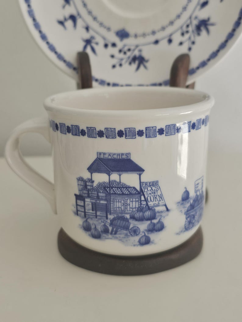 Charles Wysocki Nikko Japan Dinnerware Set: Heartland - Etsy