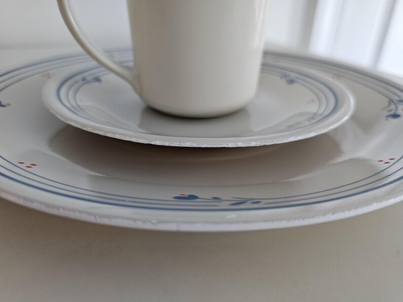 Vintage Corelle Country Violets Dinnerware Set: 3pc Place Setting - Etsy