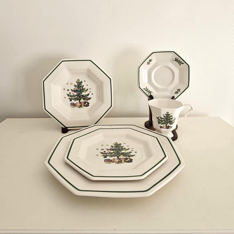 Nikko Christmas Dinnerware - Etsy
