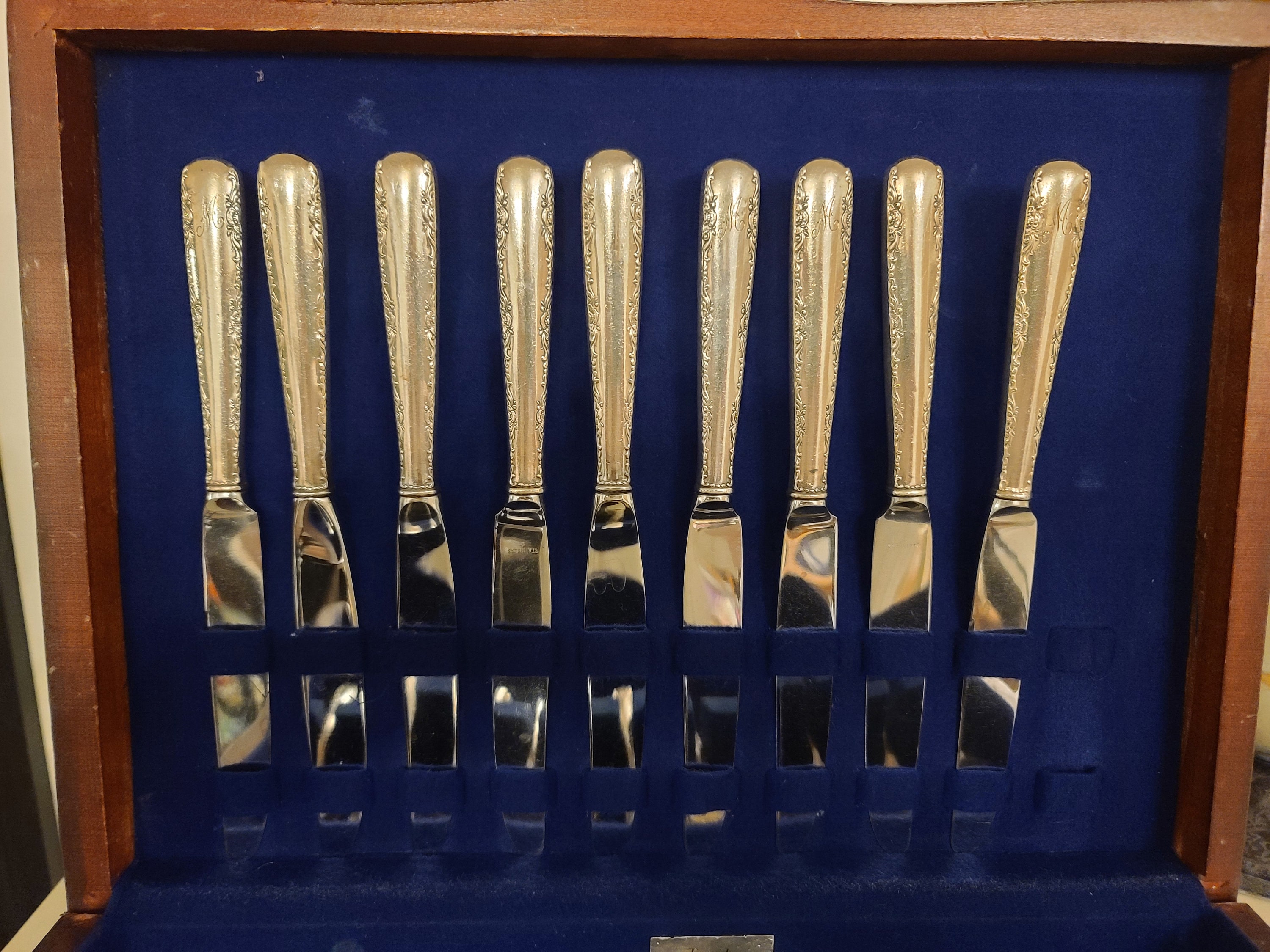 Heirloom Estate Gorham Camellia 1941 Sterling Silver Flatware ...