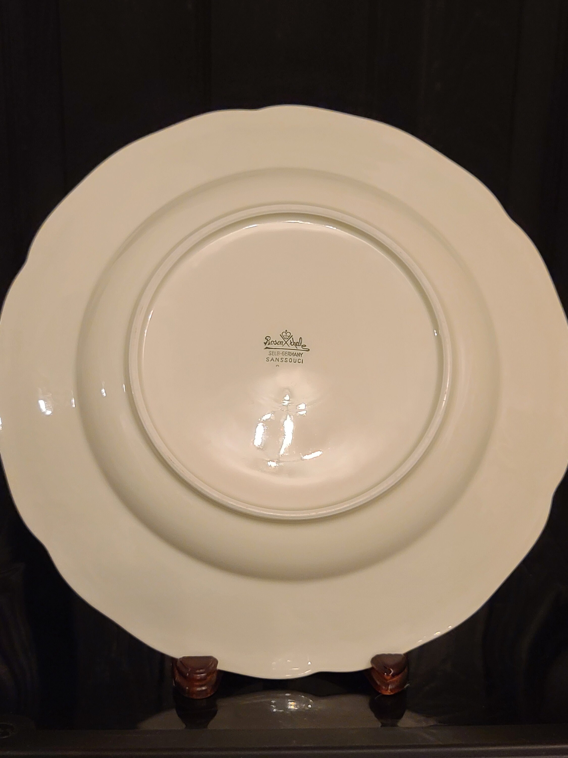 Vintage Rosenthal Sanssouci Soup Bowl: Selb Germany Rose Design - Etsy