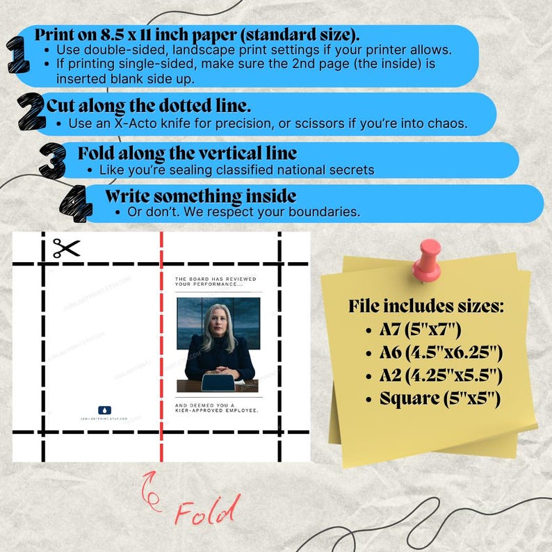 Severance Work Anniversary Card: Funny Employee Appreciation (digital ...