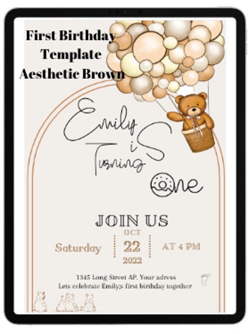 Birthday Invitation Card - Etsy