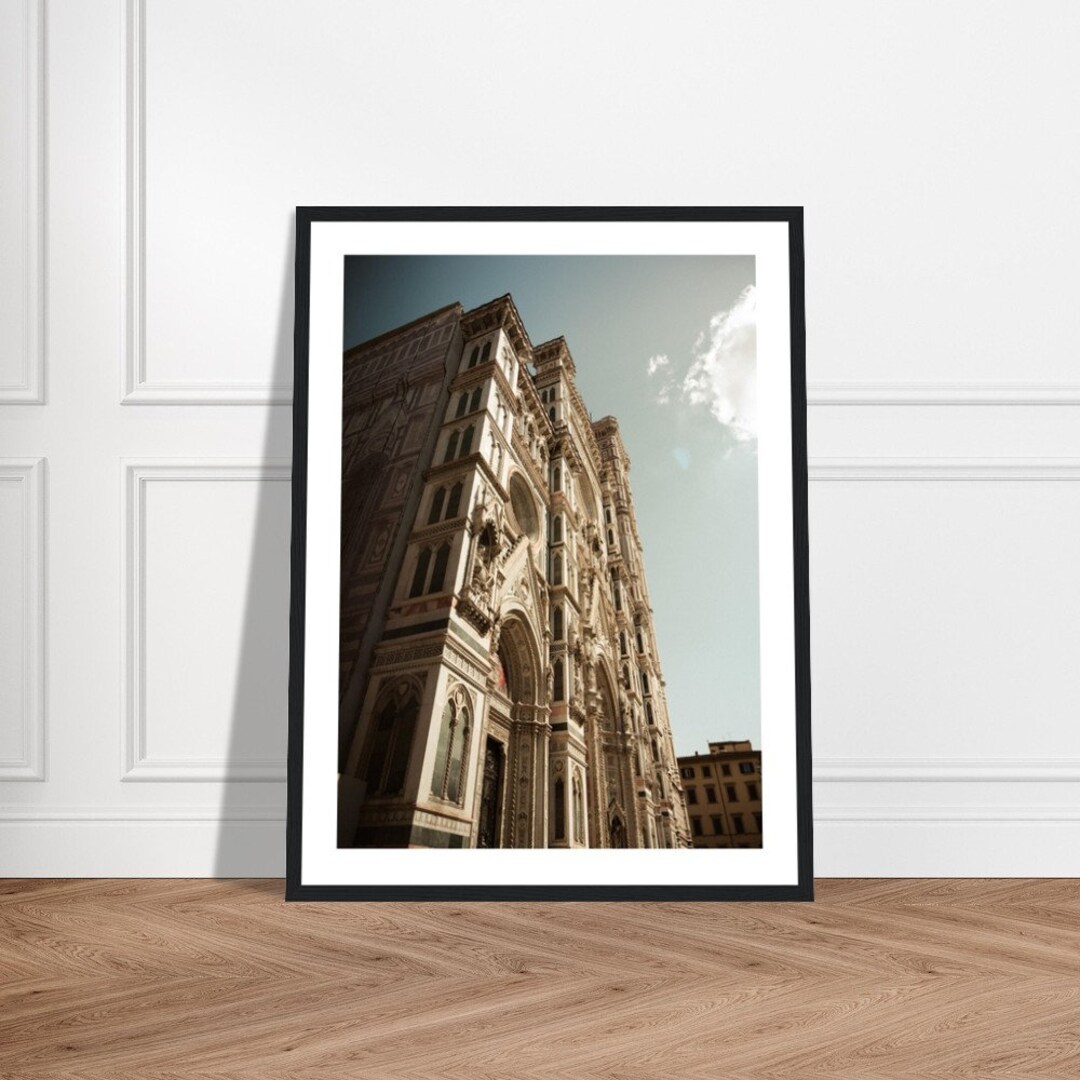 Florence Cathedral Framed Travel Poster, Florence Print, Italian Wall ...