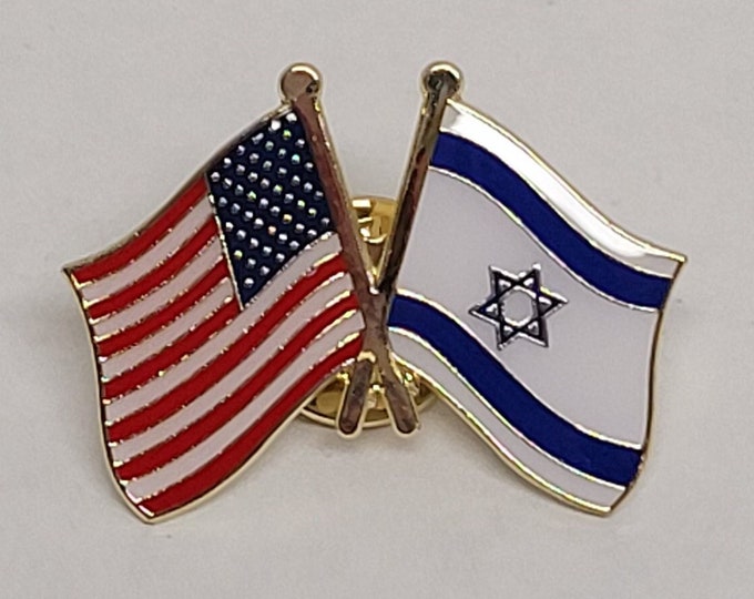 United States Supports Israel Lapel Pin - Etsy
