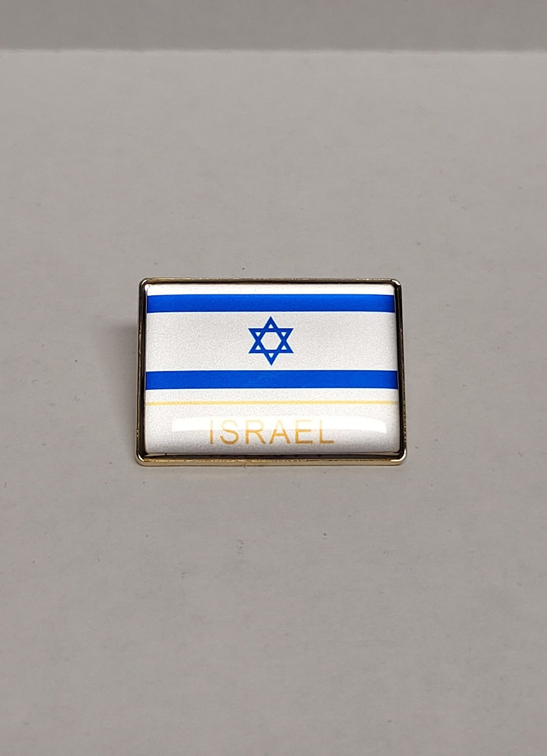 Israel Flag Lapel Pin - Etsy