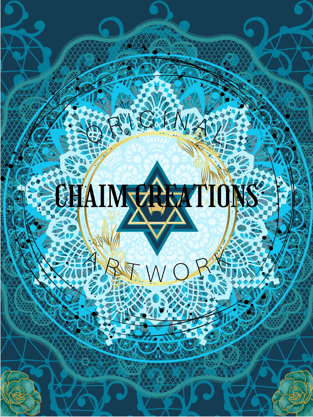 Torah is Life Mandala 18x24in Digital Print - Etsy