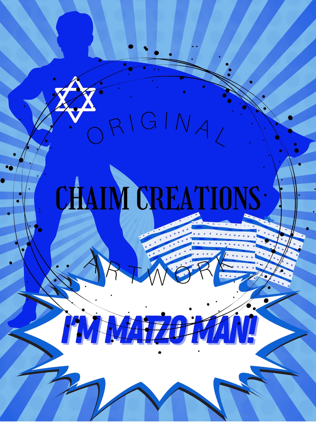 I'm Matzo Man 18x24in Digital Print - Etsy
