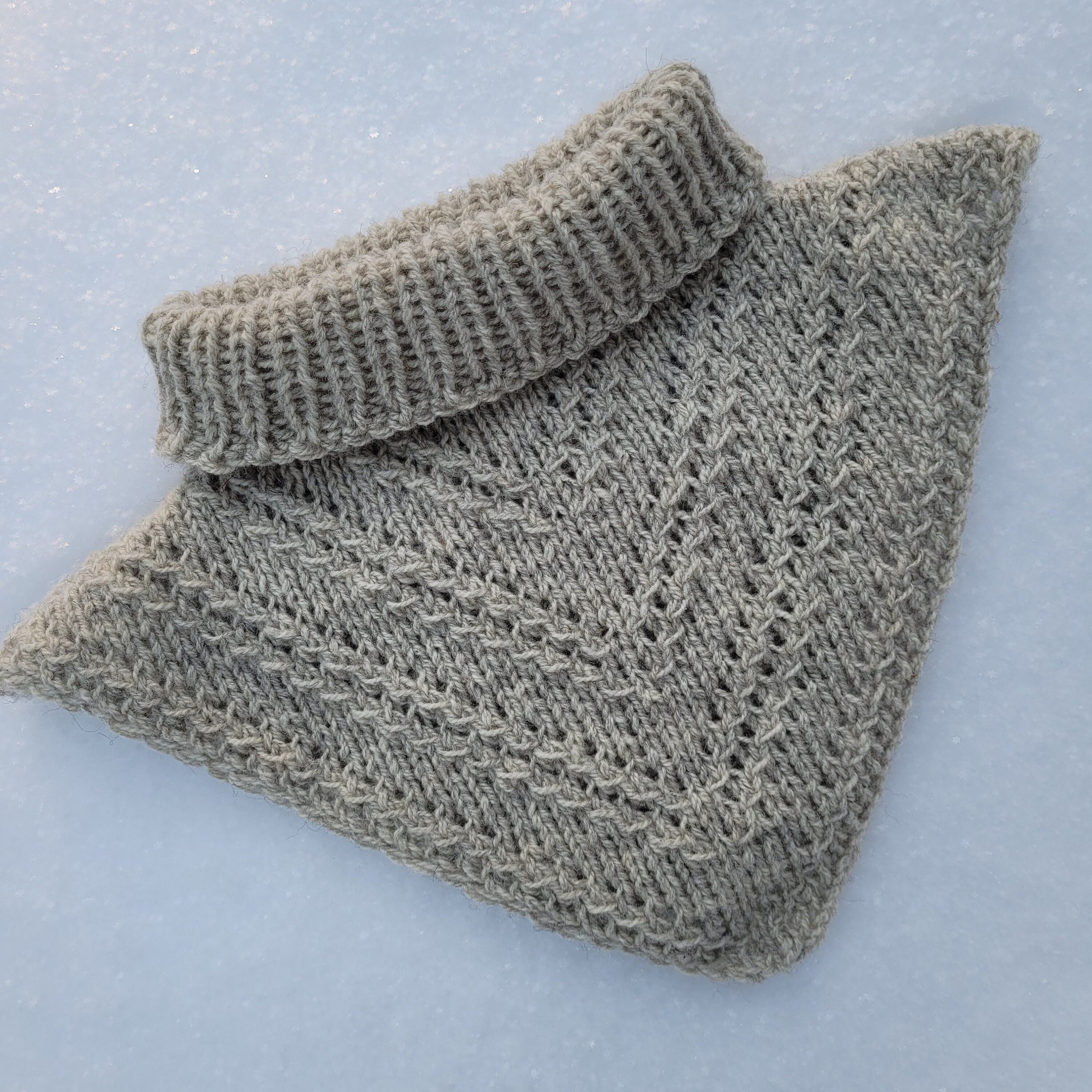 Cowl Knitting Pattern, Knitted Turtle Neck Collar Pattern, Lace Cowl ...