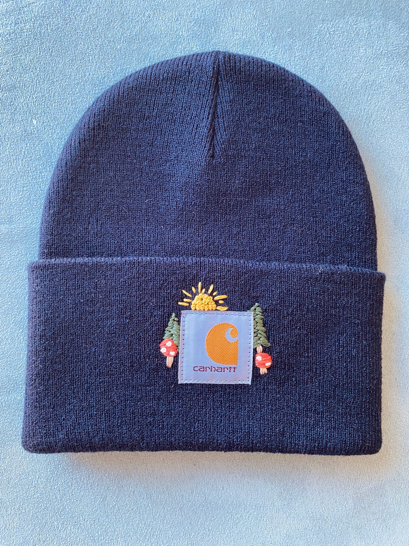 Custom Embroidered Beanie - Etsy