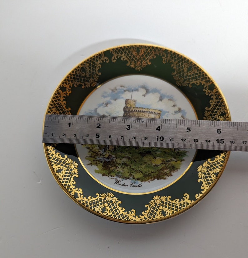 Windsor Castle Decorative Plate Royal Falcon Ironstone Weatherby Hanley ...