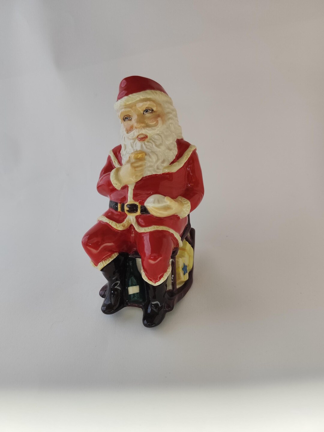 Little Rocking Santa Figure Kevin Francis Ceramic by Andy Moss ...