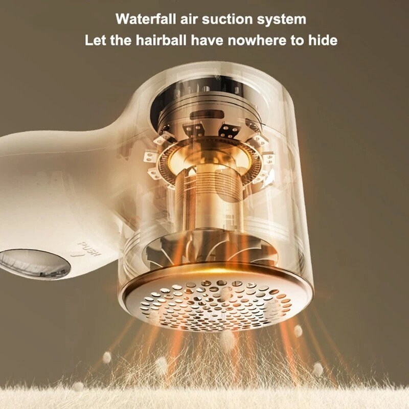 Electric Hairball Trimmer Smart LED Digital Display Fabric Lint Remover ...