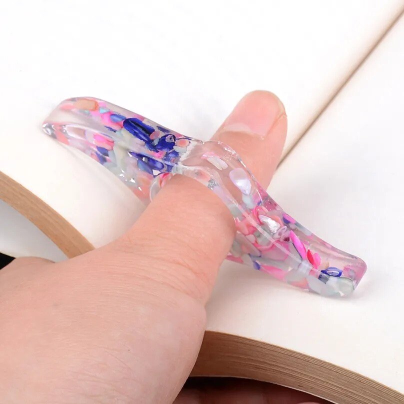 Thumb Book Support Bookmark School Supplies Petal Reading Aids Spreader ...