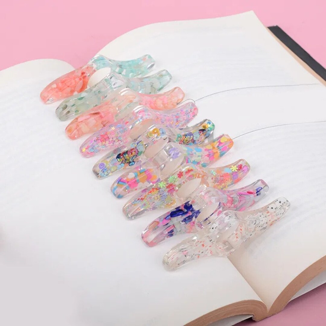 Thumb Book Support Bookmark School Supplies Petal Reading Aids Spreader ...
