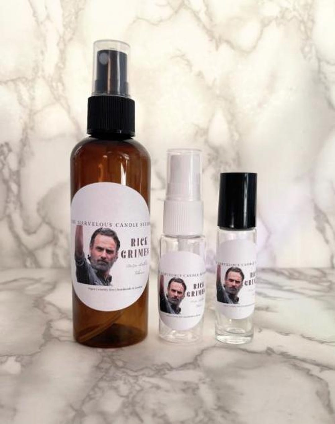 Rick Grimes Inspired Perfume and Room Sprays Zombie Series Inspired ...