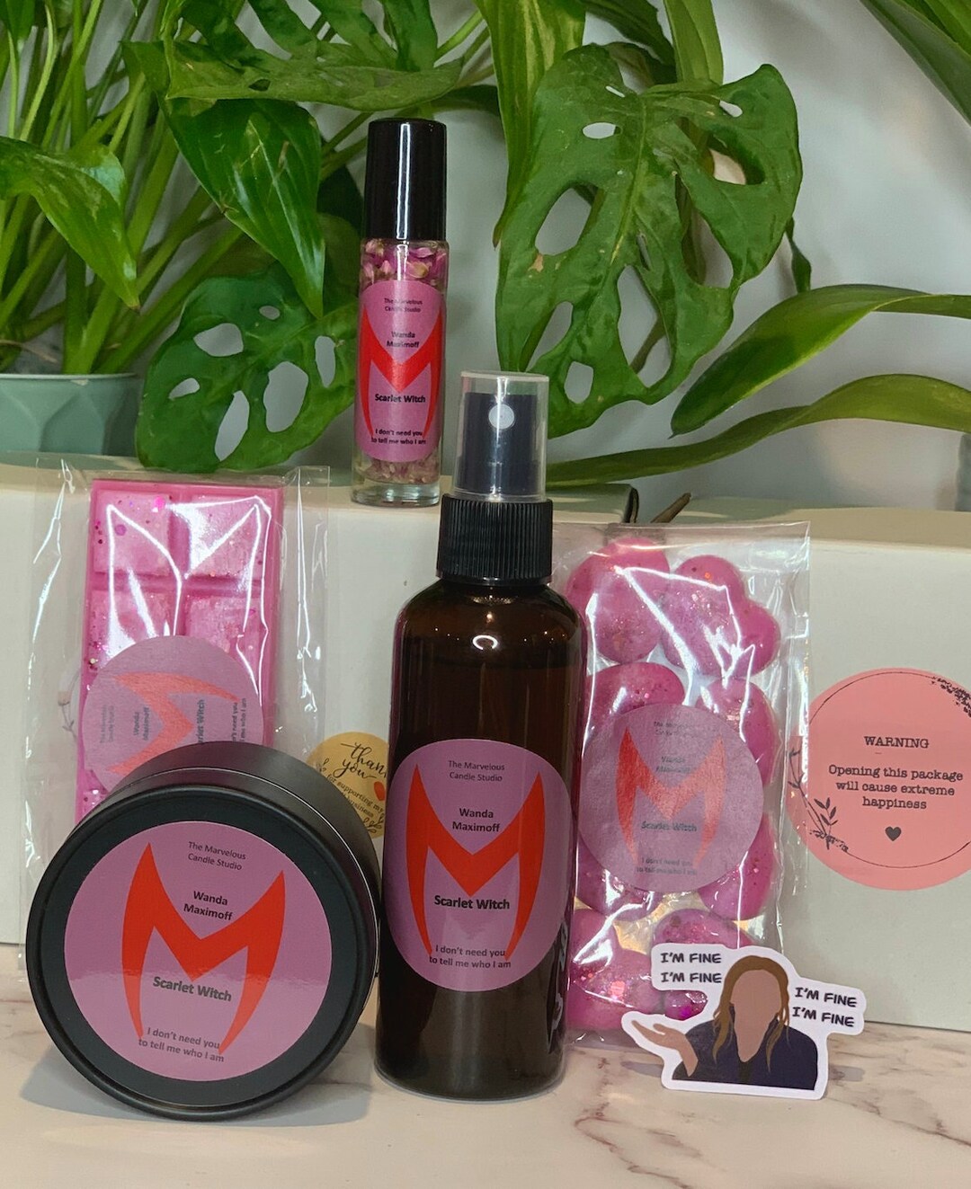 Wanda Maximoff Gift Box Scarlet Witch Marvel Gift Box Avengers Marvel ...