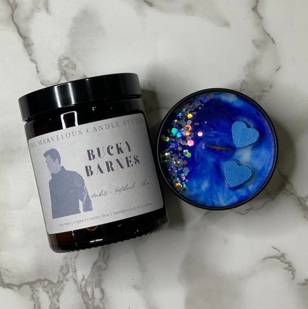 Bucky Barnes Candles | White Wolf | Marvel Gift Ideas for Women & Men ...