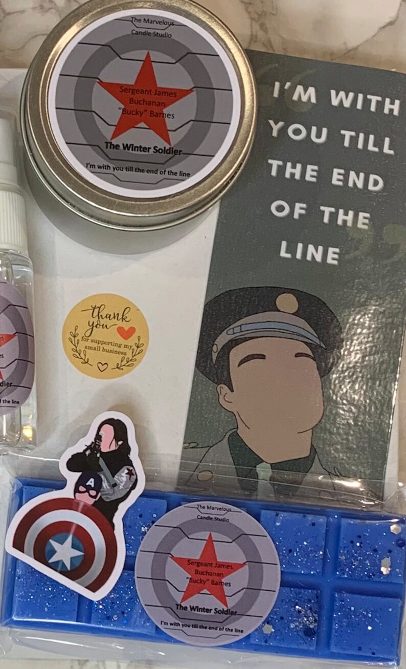 Bucky Barnes Gift Box Marvel Gift Box the Winter Soldier - Etsy