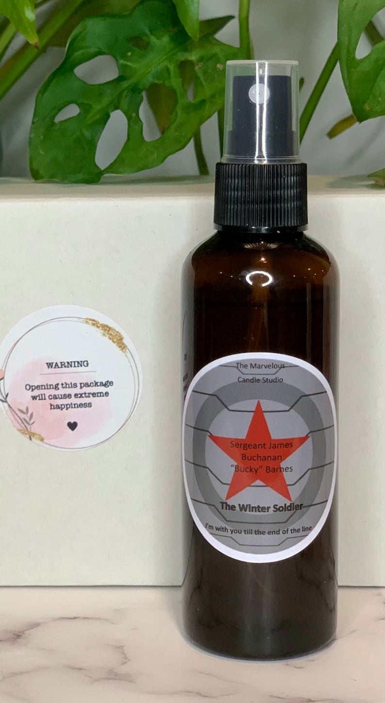 Bucky Barnes/the Winter Soldier Inspired Roll-on Perfume and Room ...