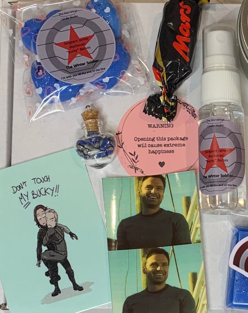 Bucky Barnes Gift Box Marvel Gift Box the Winter Soldier - Etsy