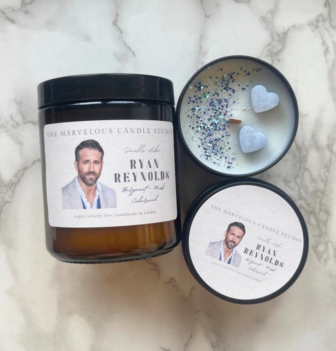 Smells Like Ryan Reynolds Vegan Candles | Pop Culture Gifts | Celebrity ...