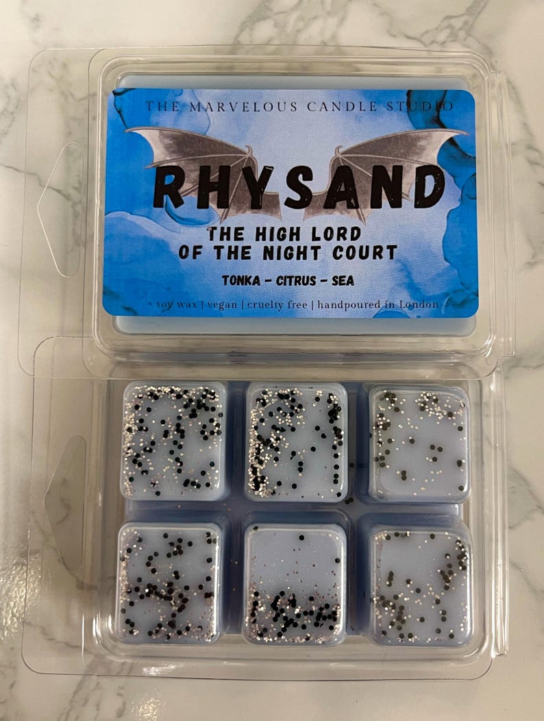 PRE-ORDER | Rhysand Candle Officially Licensed ACOTAR Merch | Soy Wax ...