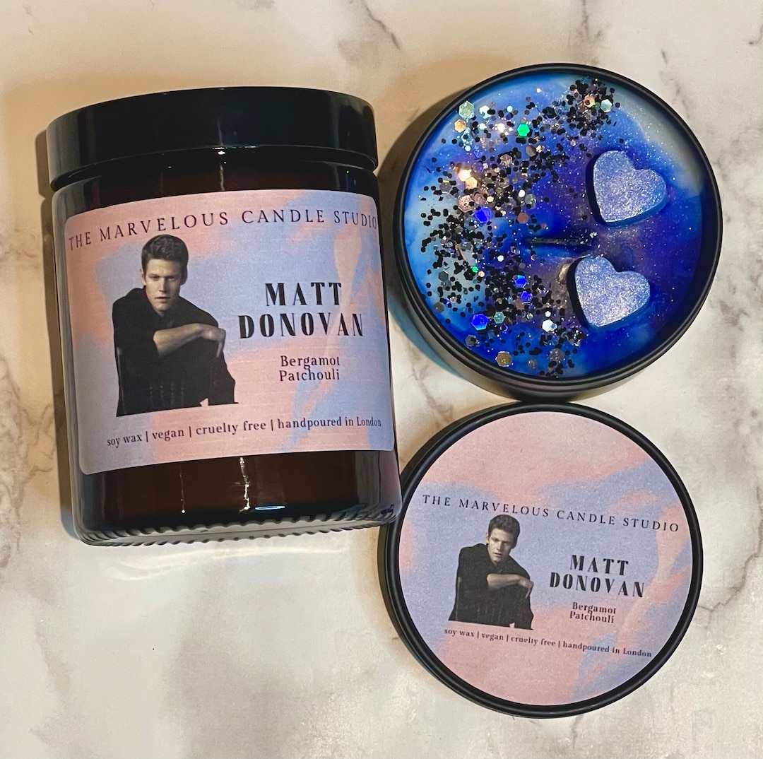 Matt Donovan Candle | Vampire Birthday Gift Ideas | TVD Fandom Gift - Etsy