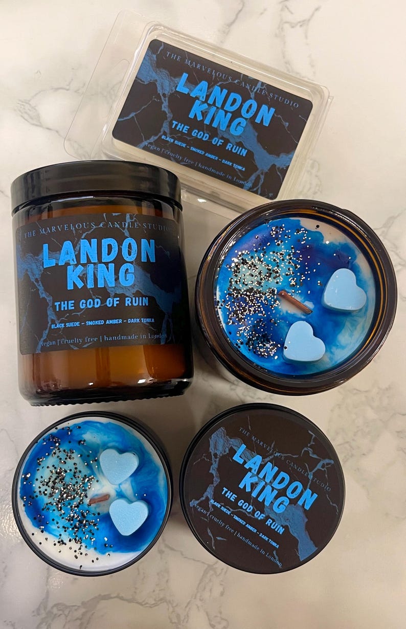 Landon King Candle | Legacy of Gods Series by Rina Kent | God of Ruin ...