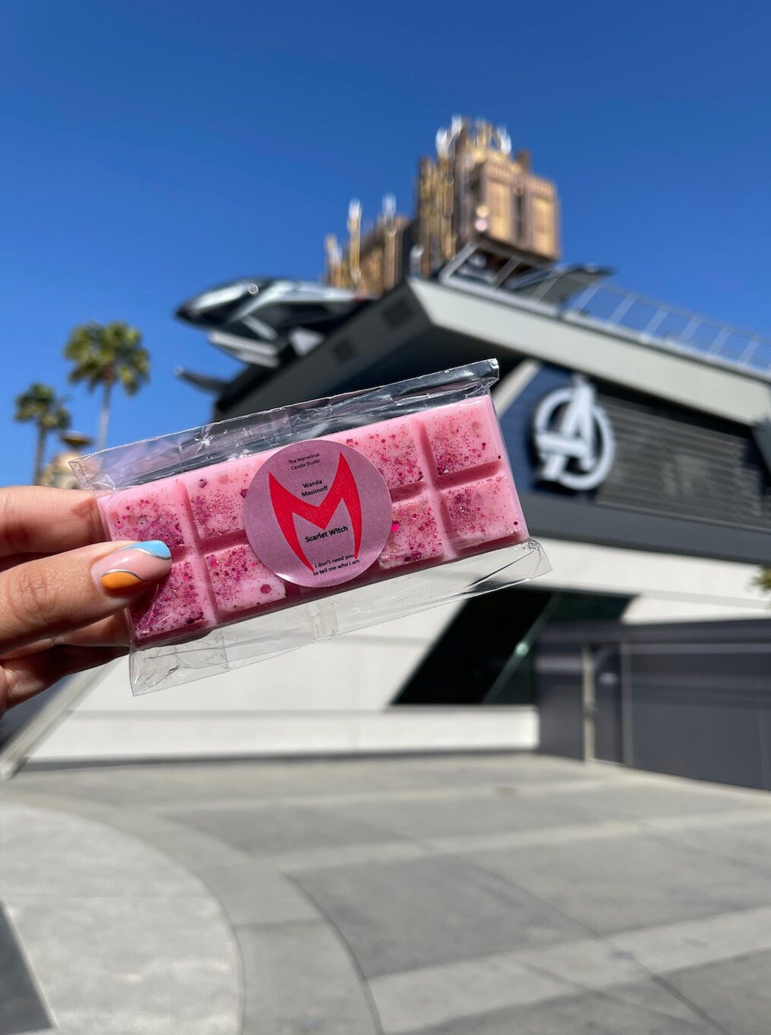 Wanda Maximoff Wax Melt Snap Bar Scarlet Witch Avengers Elizabeth Olsen ...