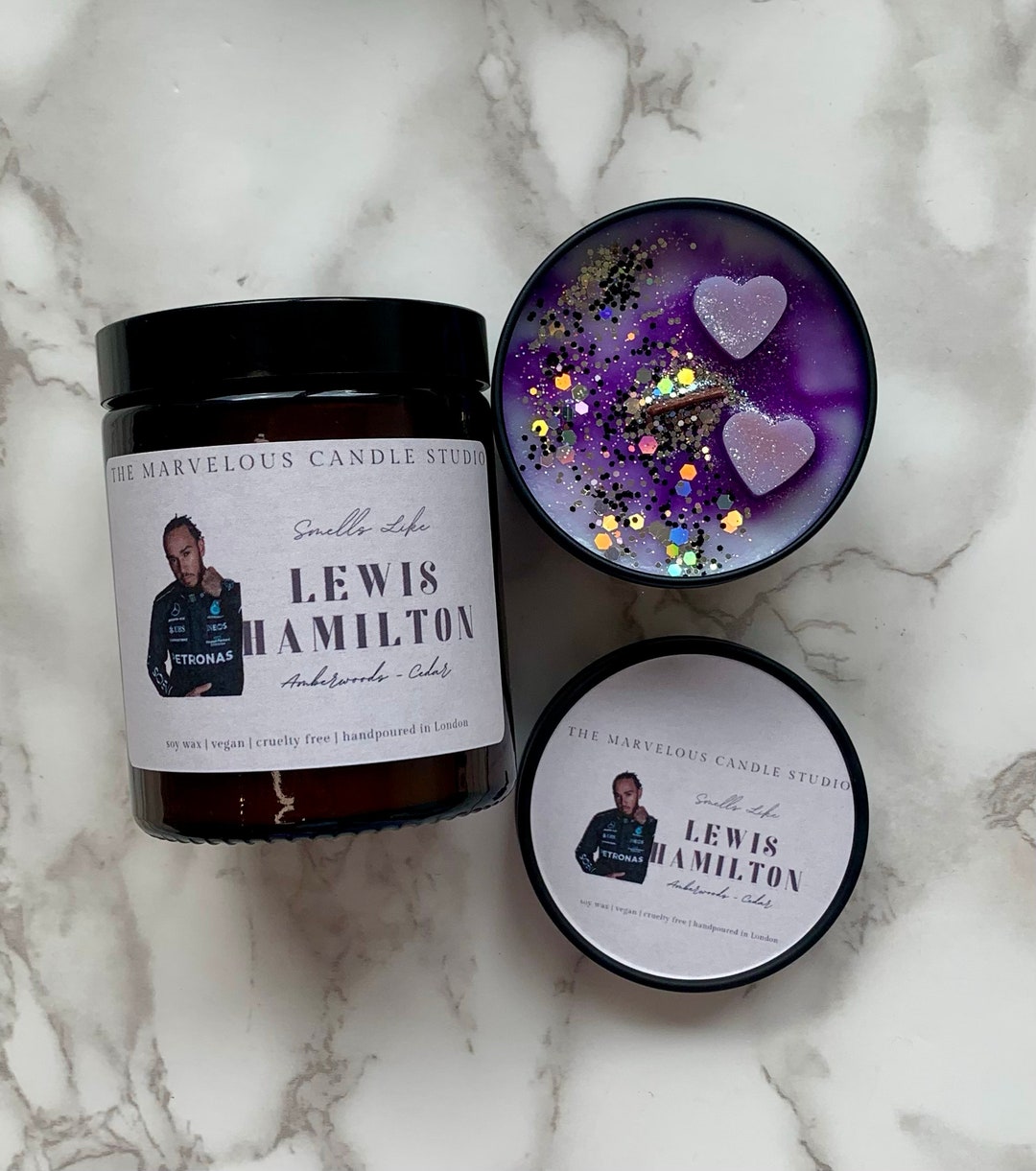 Smells Like Lewis Hamilton Candle | Celebrity Candles | Formula One ...