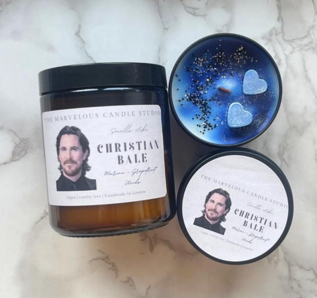 PRE-ORDER | Smells Like Christian Bale Vegan Candles | Pop Culture ...