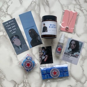 Bucky Barnes Gift Box Marvel Gift Box the Winter Soldier White Wolf - Etsy