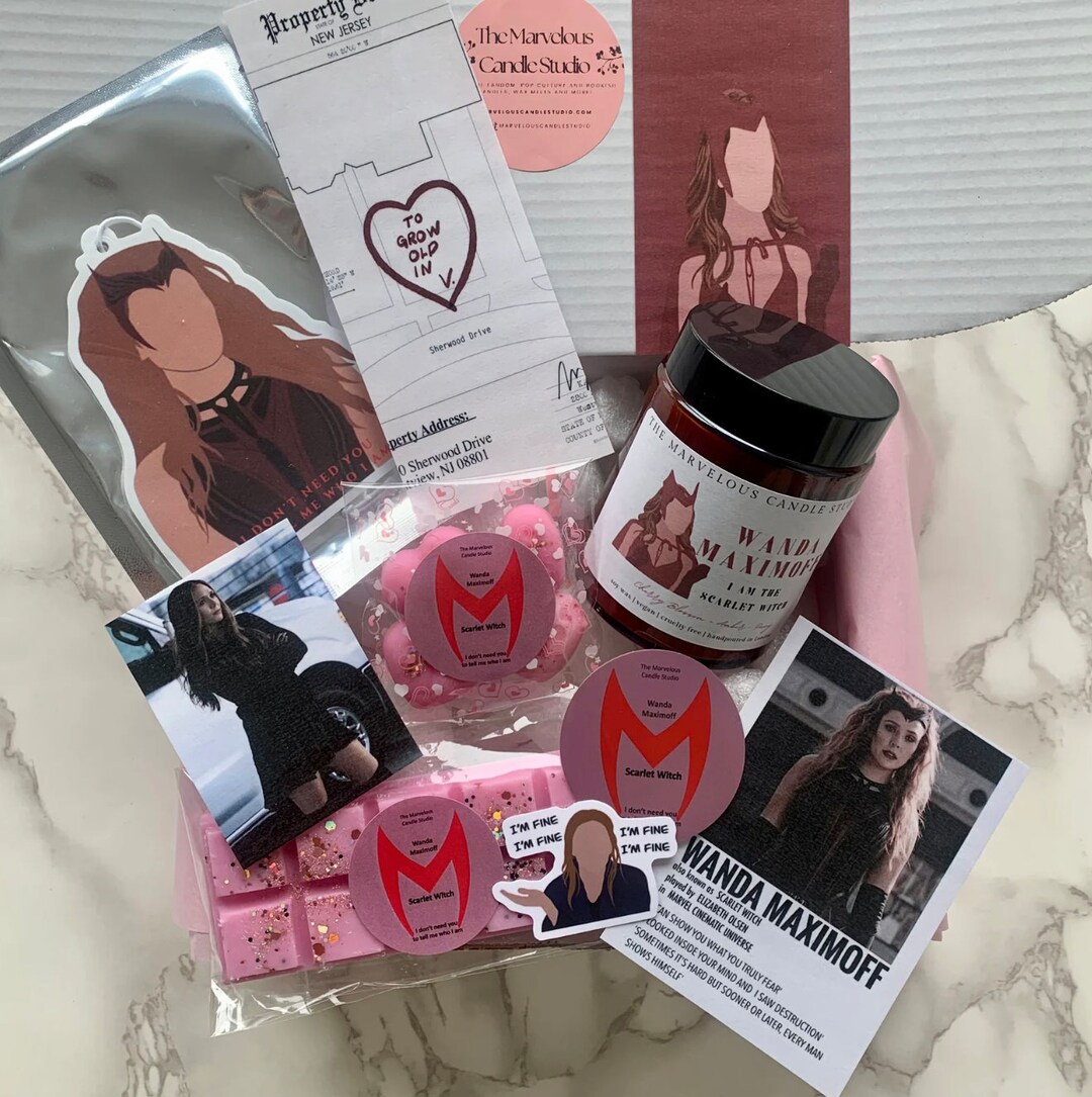 Wanda Maximoff Gift Box | Scarlet Witch | Marvel Gift Box | Wanda ...