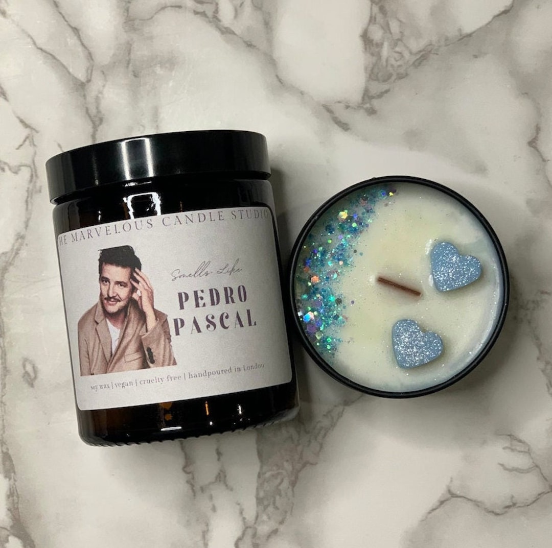 Pre-ordersmells Like Pedro Pascal Candle Pop Culture Gifts Celebrity ...