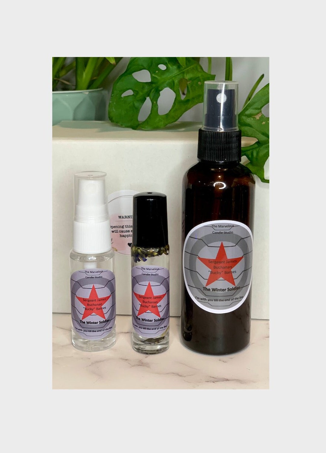 Bucky Barnes/the Winter Soldier Inspired Roll-on Perfume and Room ...