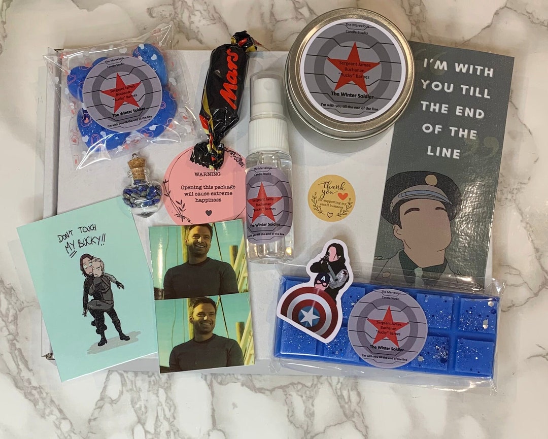 Bucky Barnes Gift Box Marvel Gift Box the Winter Soldier - Etsy