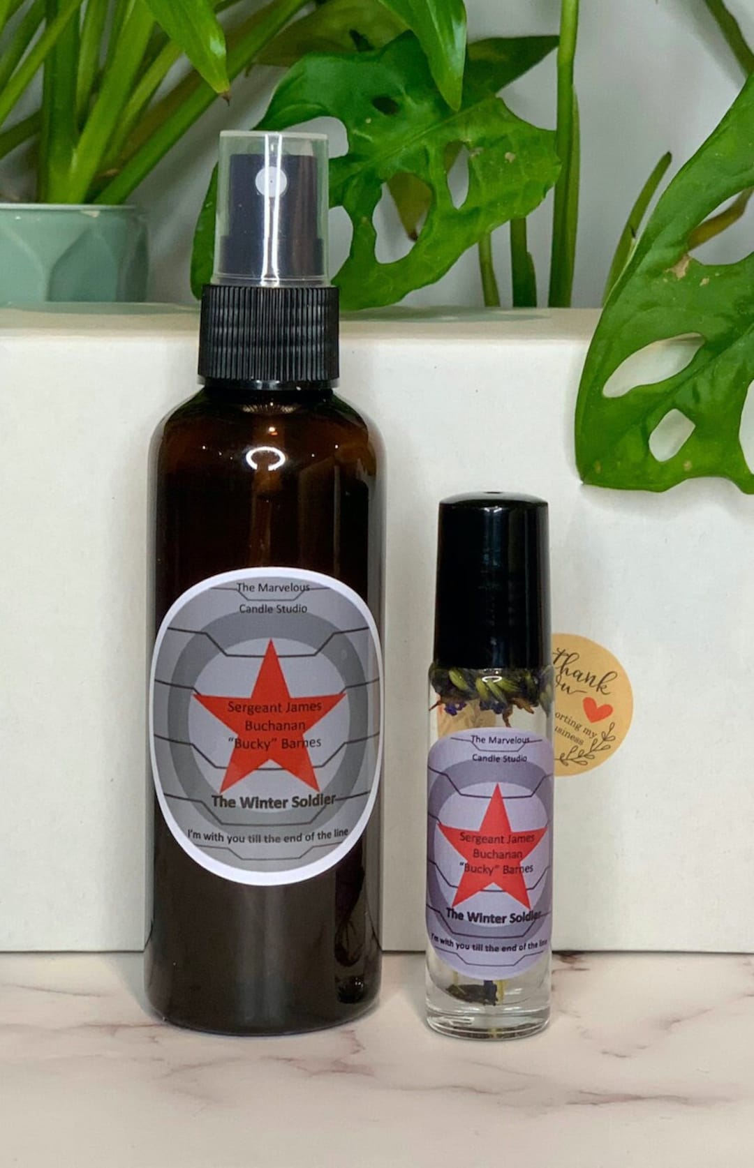 Bucky Barnes/the Winter Soldier Inspired Roll-on Perfume and Room ...