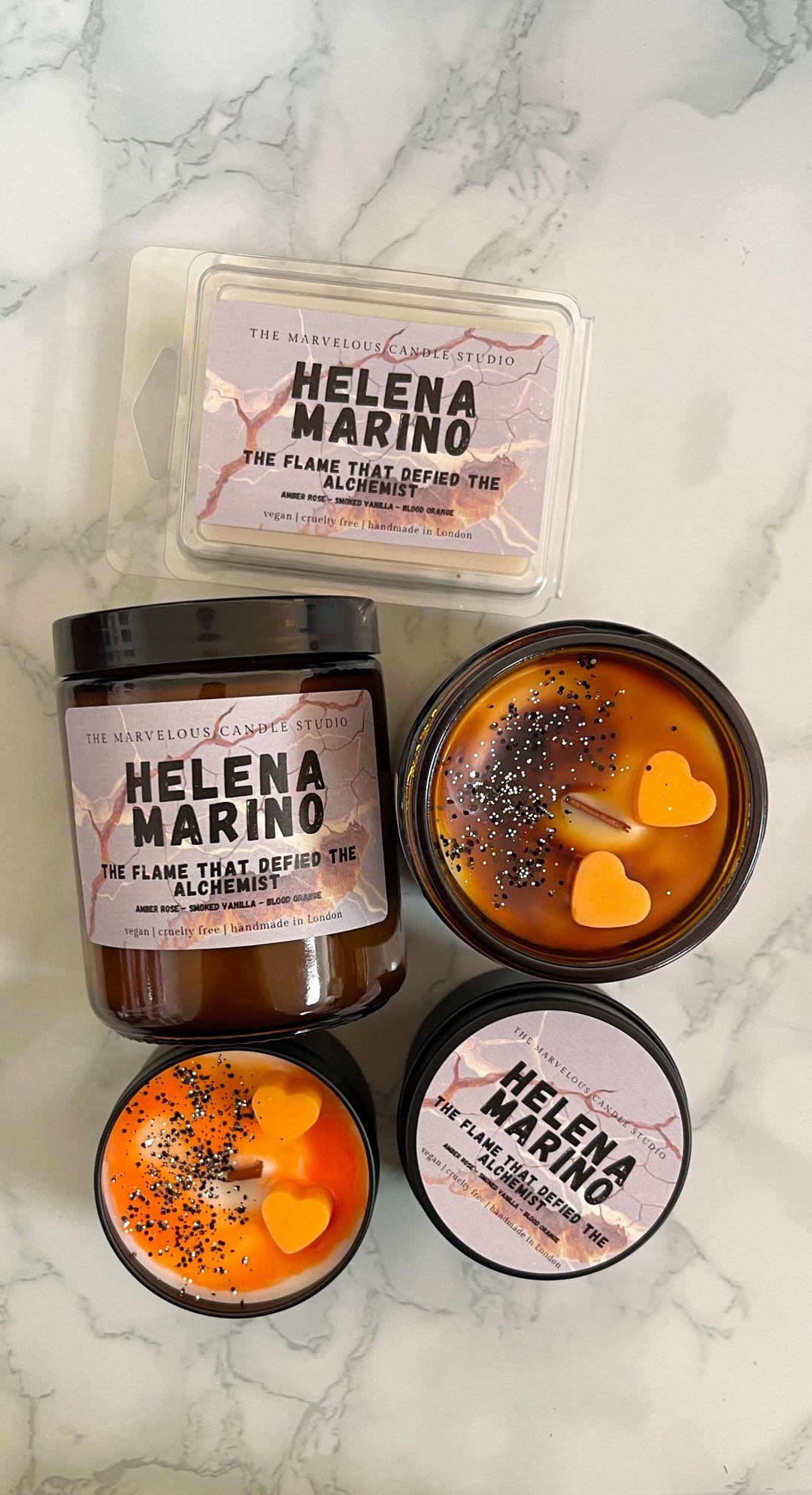 Helena Marino Kerze | Alchemisiertes Buch Merch | BookTok Alchemized ...