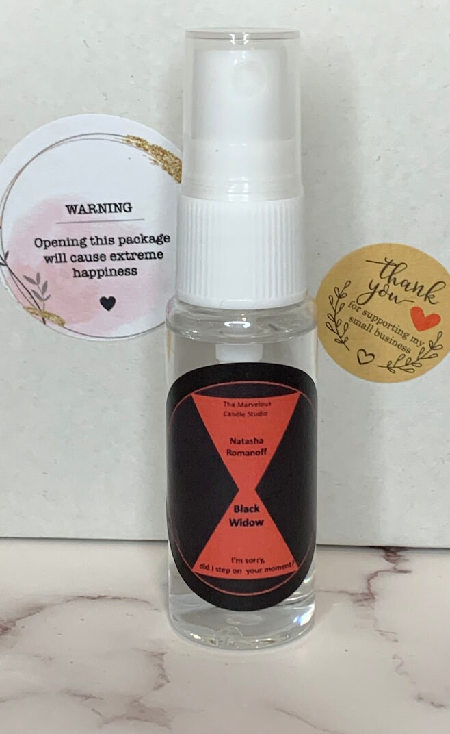 Natasha Romanoff/black Widow Roll-on Perfume and Room Fragrance Spray ...
