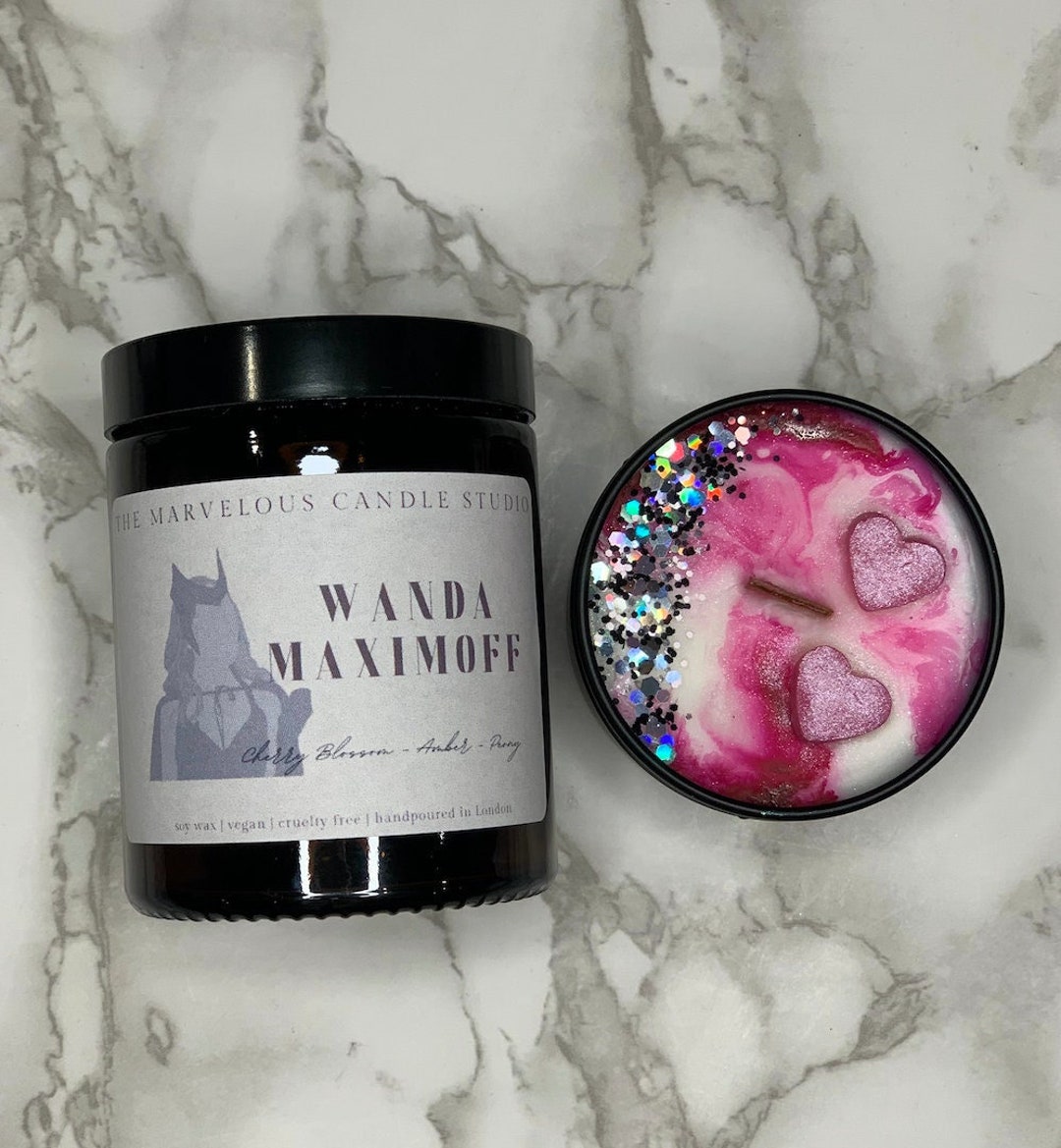 Wanda Maximoff/scarlet Witch Candle | Marvel Gifts | Avengers ...