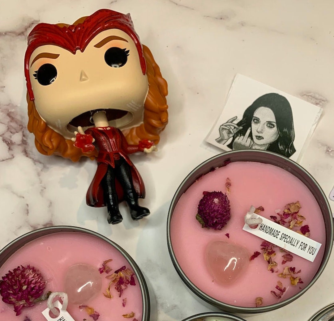 Pre-orderwanda Maximoff Crystal Candles Scarlett Witch Marvel Candle ...