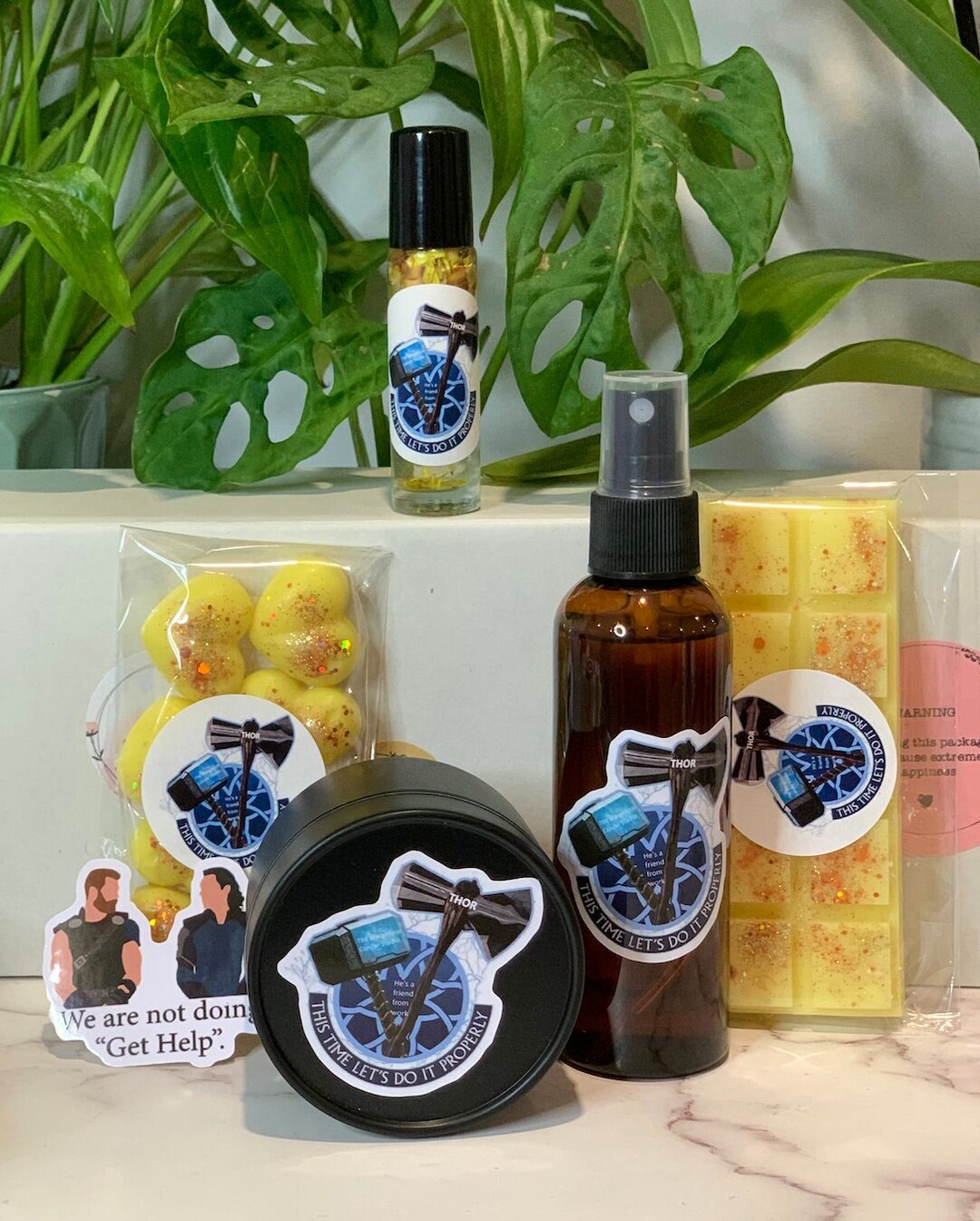 Thor Odinson Gift Box Marvel Pamper Box Avengers Chris Hemsworth Marvel ...