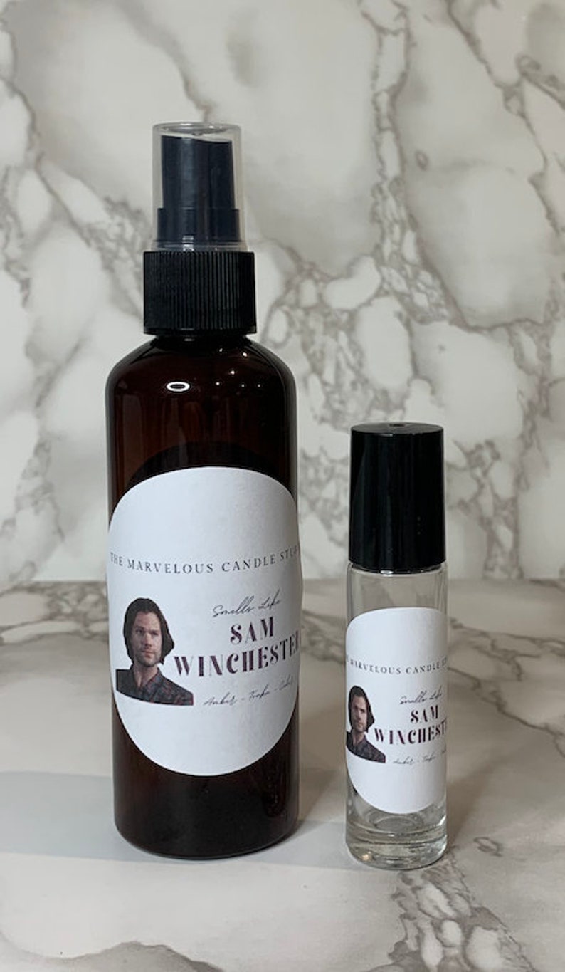 Smells Like Sam Winchester Perfume and Room Sprays | Pop Culture Gifts ...