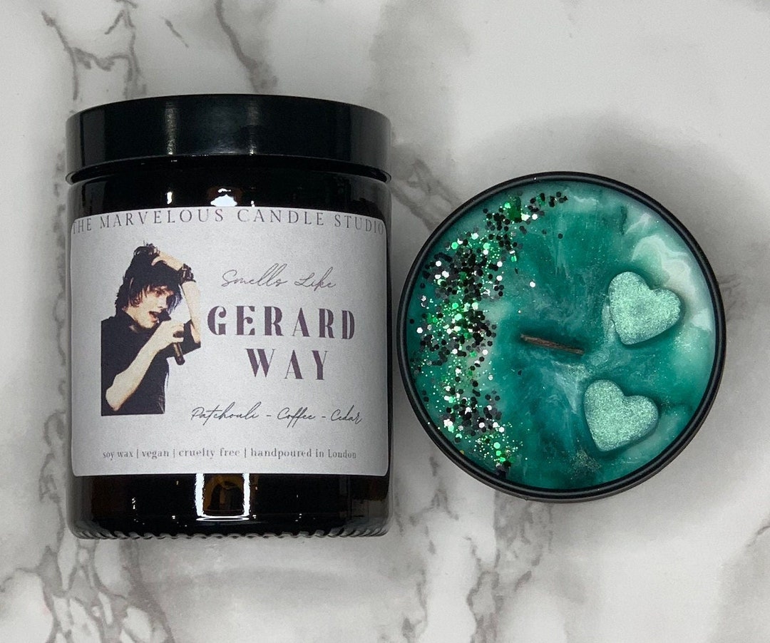 Pre-ordersmells Like Gerard Way Vegan Candles Pop Culture Gifts ...